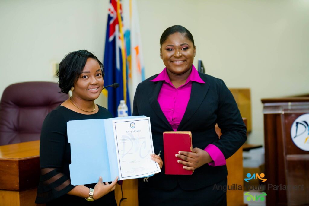 Young Leaders Sworn into Anguilla Youth Parliament | My Anguilla Experience
